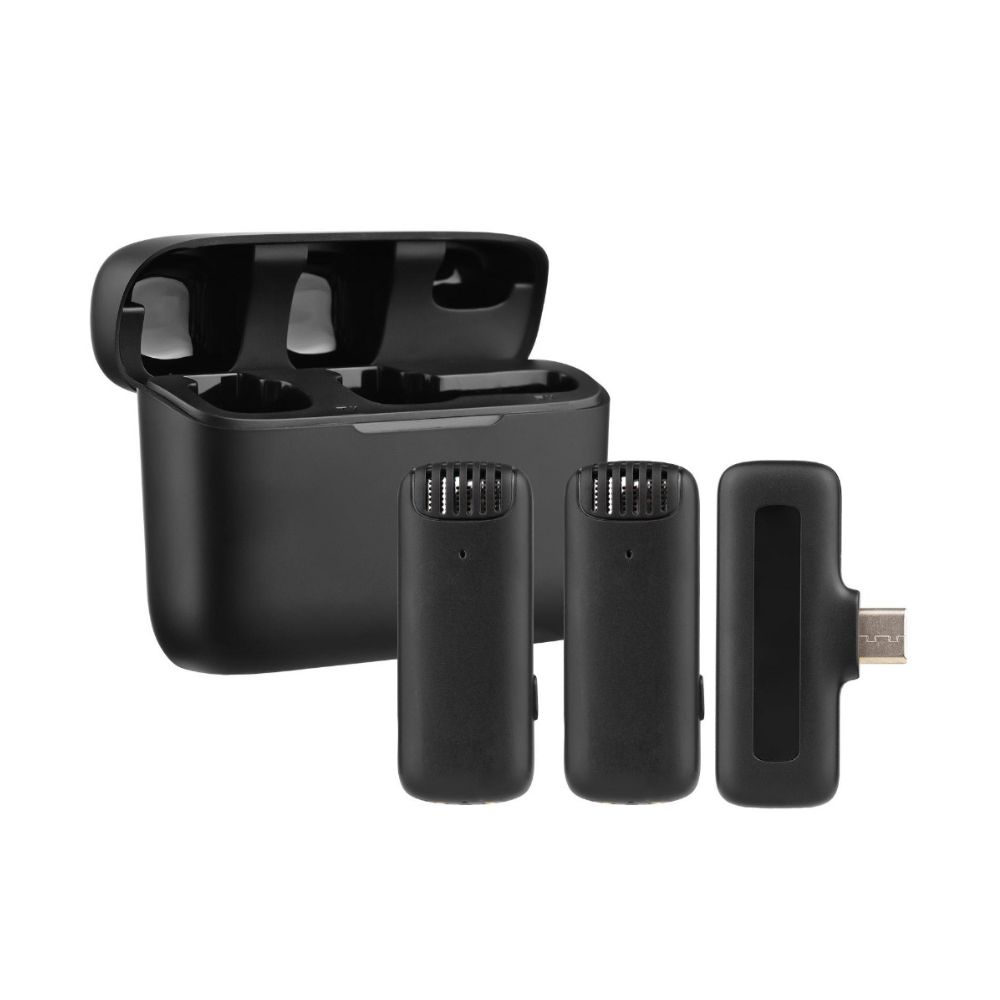 Type C Wireless Dual Microphone With Charging Cas for Sale in Nairobi ...